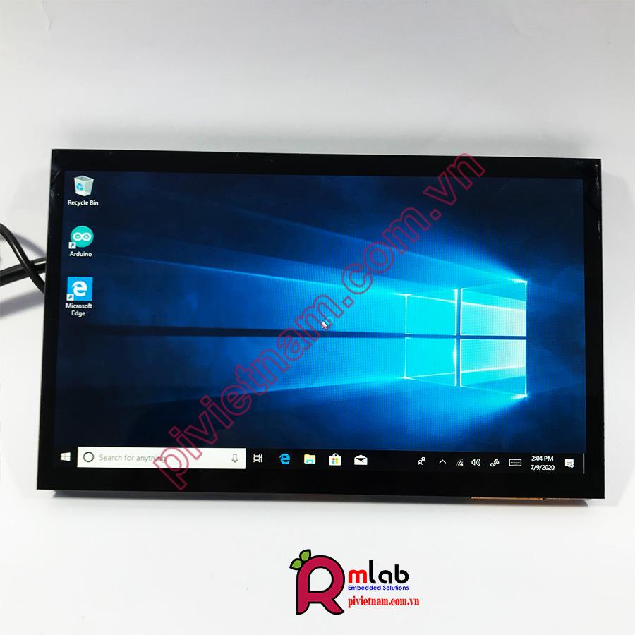 Màn hình LCD 10.1inch (E), 1024×600, HDMI, IPS, DSI, cảm ứng điện dung Waveshare